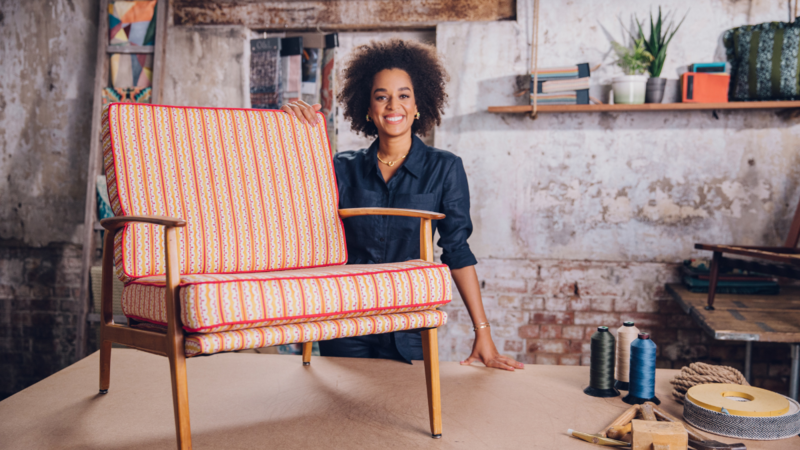 Learn Modern Upholstery with Micaela Sharp & Create Academy